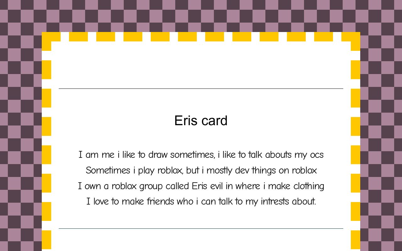 ers card
